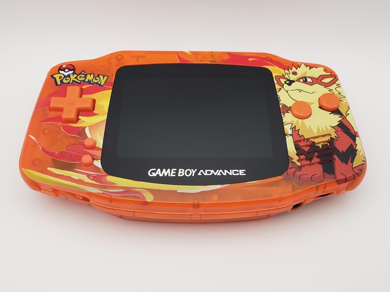 Arcanine Game Boy Advance - Laminated IPS Backlit Screen by ...