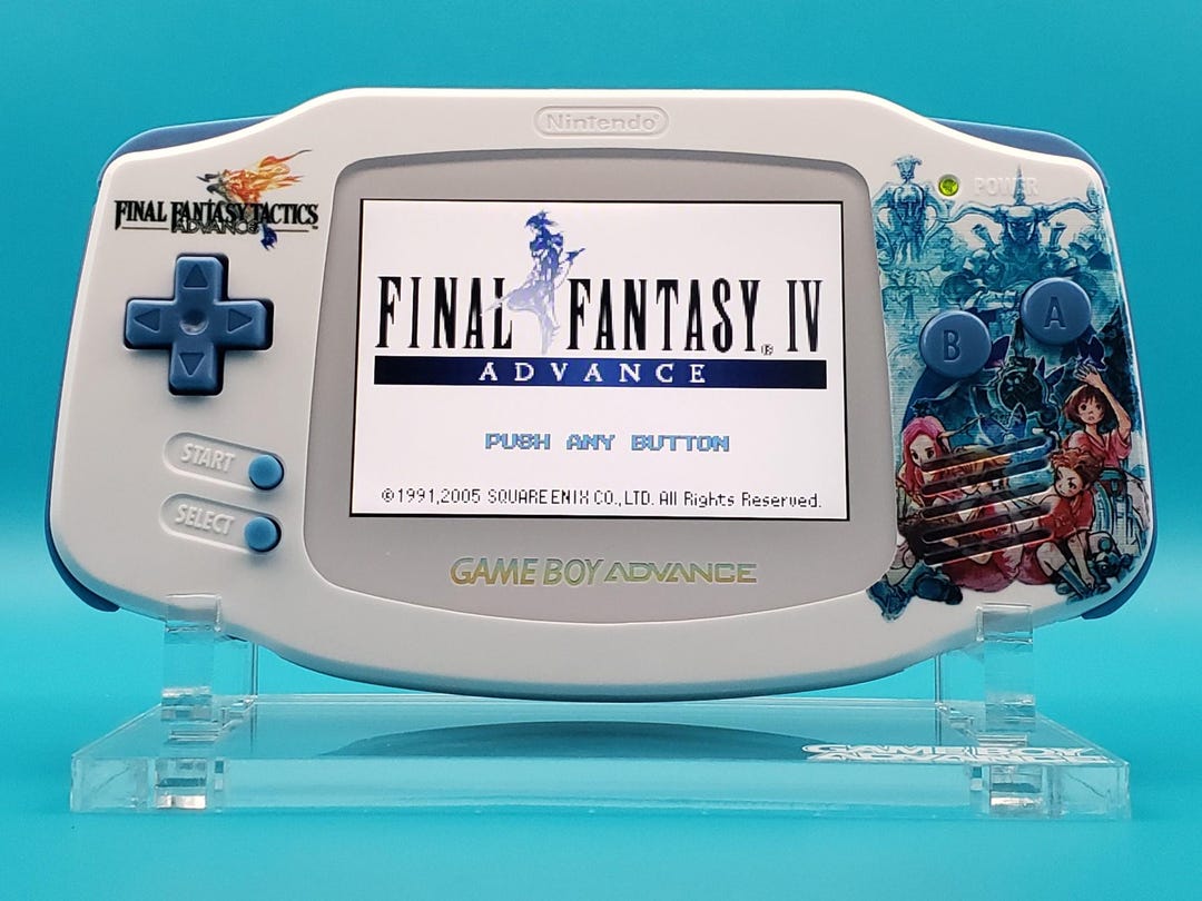 Final Fantasy Game Boy Advance - Laminated IPS Backlit Screen by ...