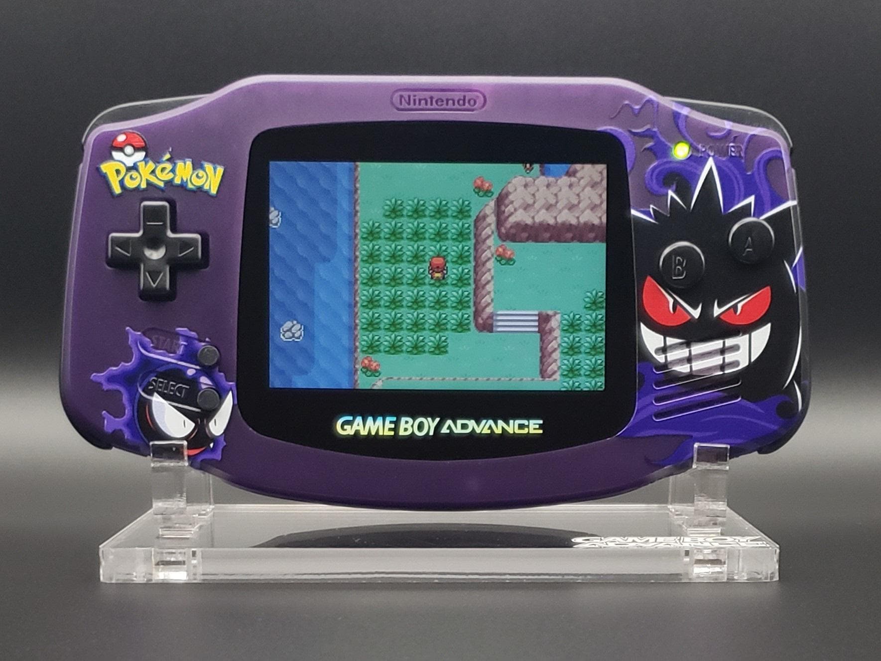 Gengar Game Boy Advance - Laminated IPS Backlit Screen by Funnyplaying ...