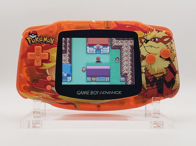 Arcanine Game Boy Advance - Laminated IPS Backlit Screen by ...
