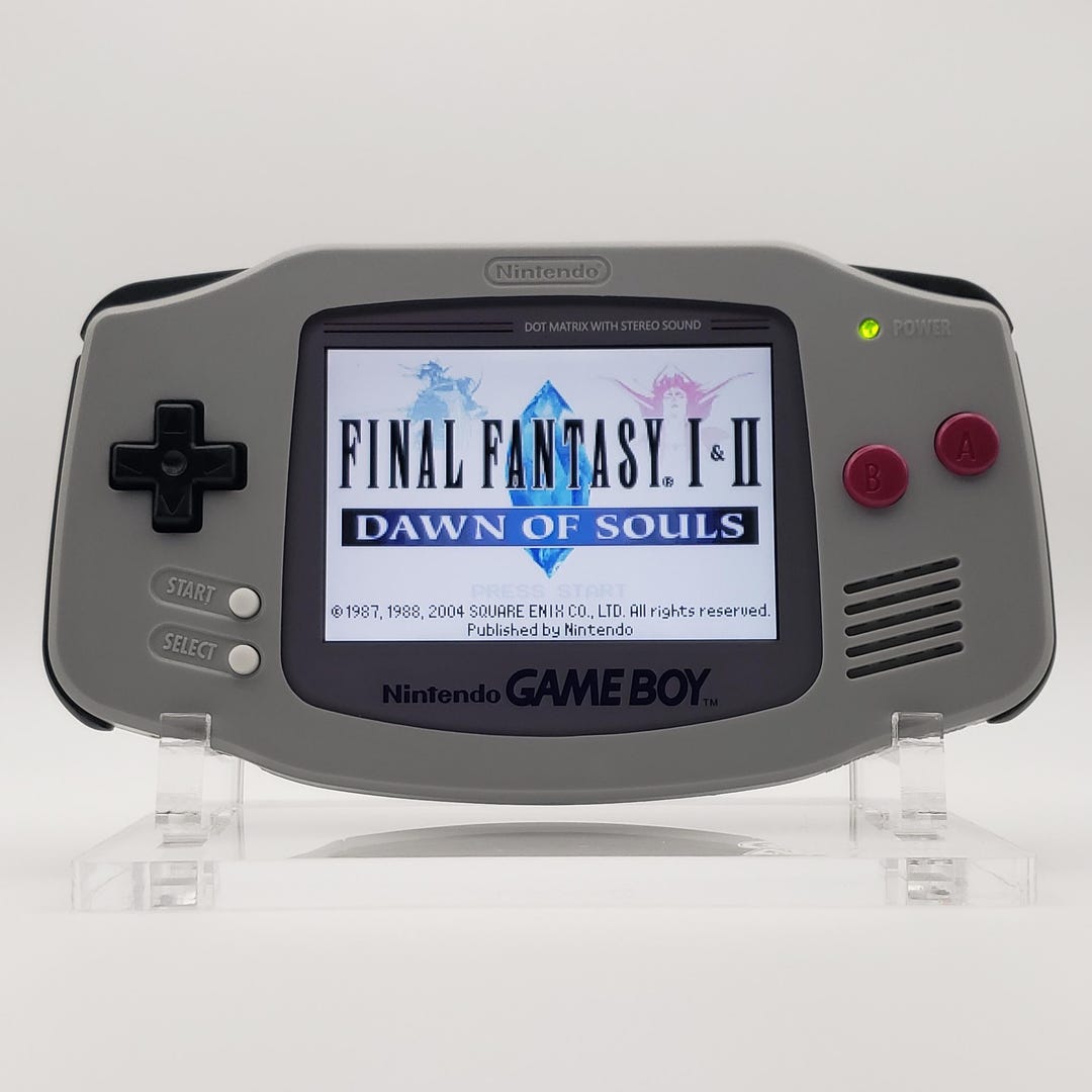 DMG Style Game Boy Advance - Laminated IPS Backlit Screen by ...