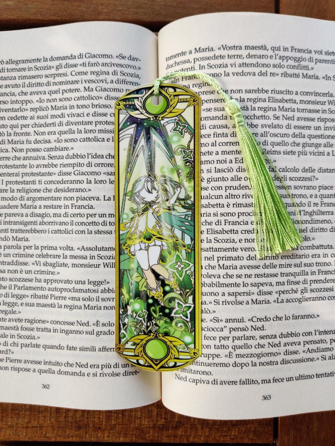 5 STAR Sumeru Genshin Impact Bookmarks/segnalibri - Etsy