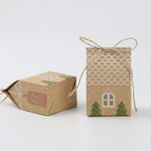 House Shaped Candy Boxes-cute Party Favor Boxes House Style Bakery ...