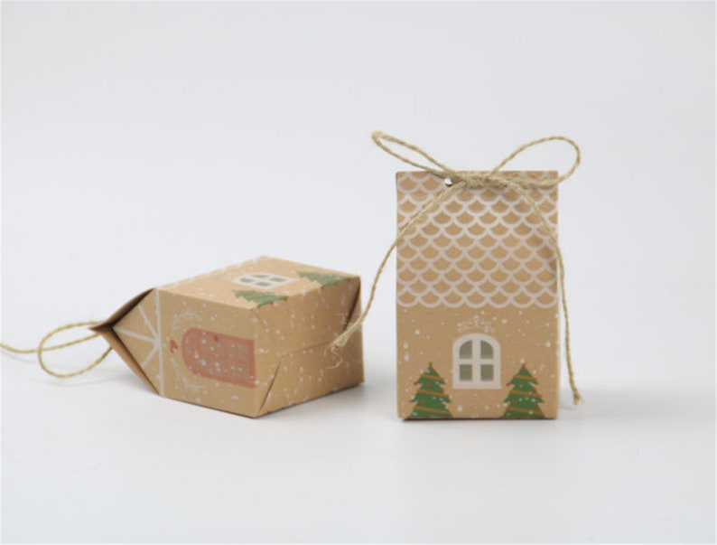 House Shaped Candy Boxes-cute Party Favor Boxes House Style Bakery ...