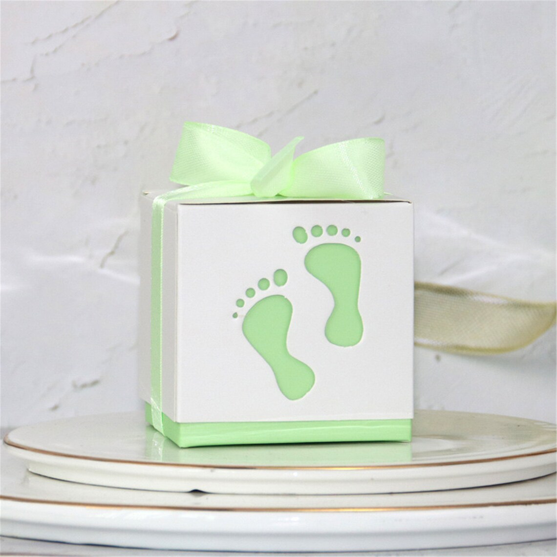 Children's Footprints Candy Boxes-cute Party Favor Boxes - Etsy