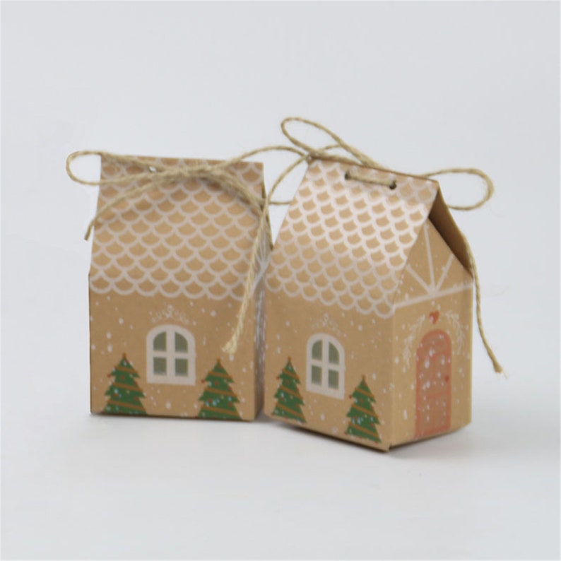 House Shaped Candy Boxes-cute Party Favor Boxes House Style Bakery ...