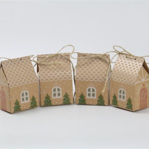 House Shaped Candy Boxes-cute Party Favor Boxes House Style Bakery ...