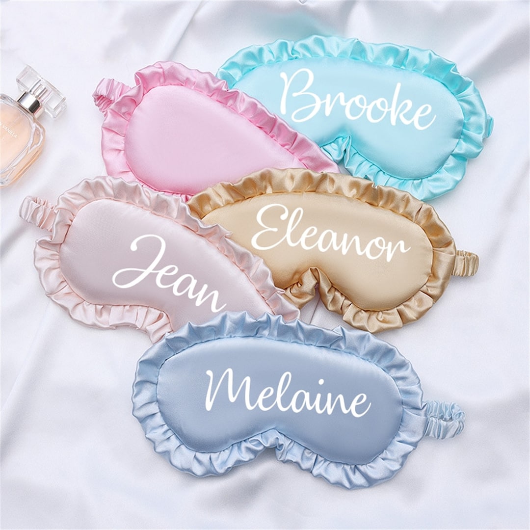 Customizable Sleep Mask, Double-sided Same Color, Anti-silk, Elastic ...