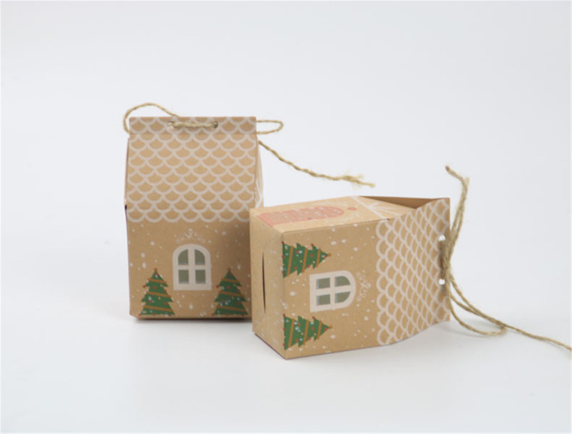 House Shaped Candy Boxes-cute Party Favor Boxes House Style Bakery ...