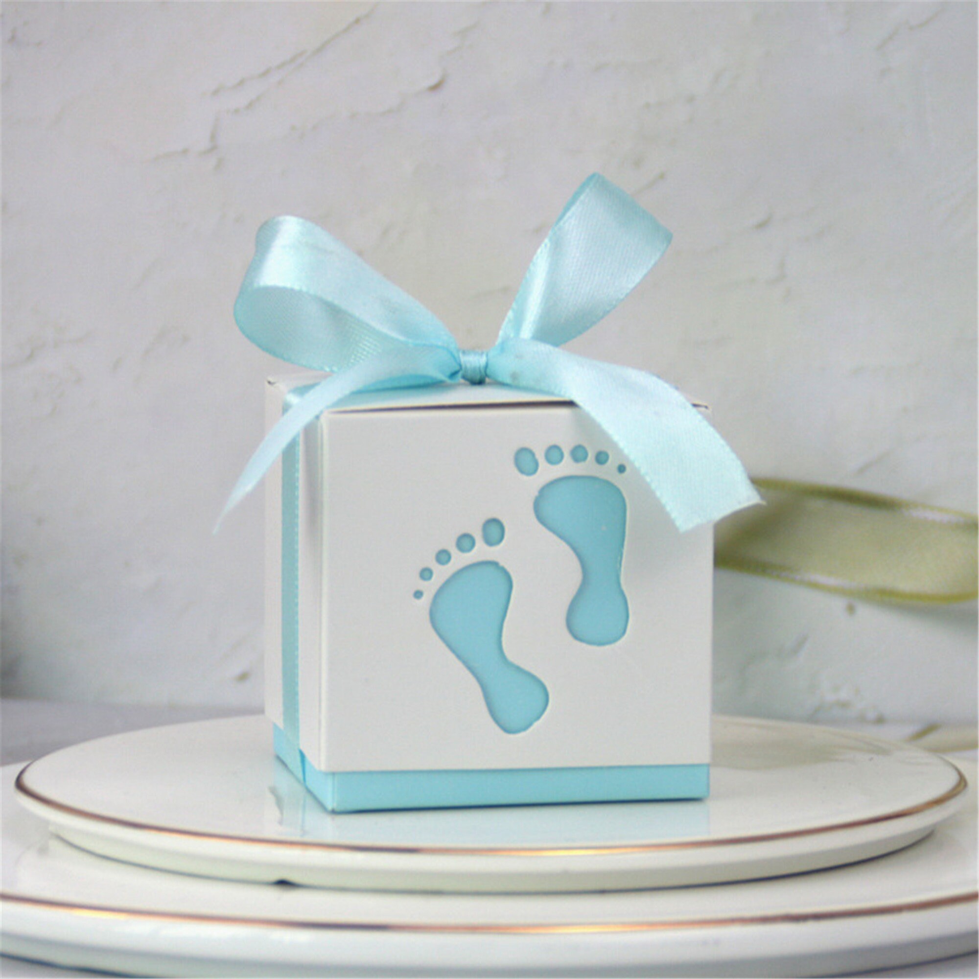 Children's Footprints Candy Boxes-cute Party Favor Boxes - Etsy