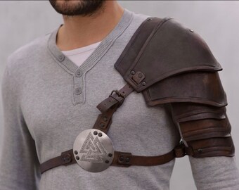 Barbarian Shoulder Armor - Etsy