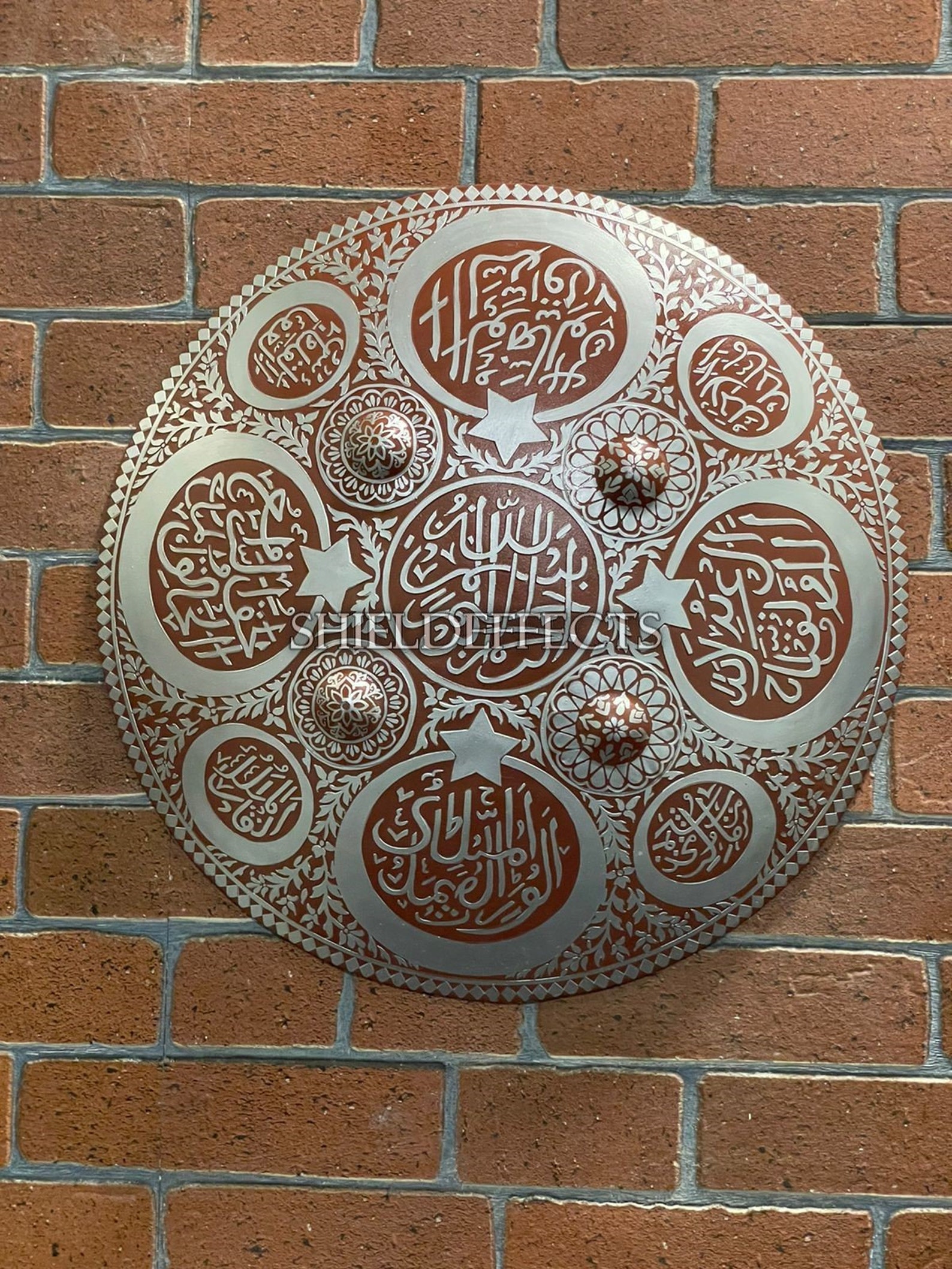 Medieval Islamic Shield Handcrafted Indo Persian Shield Arabic - Etsy