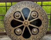 Medieval Islamic Shield Embossed Indo Persian Shield Arabic - Etsy