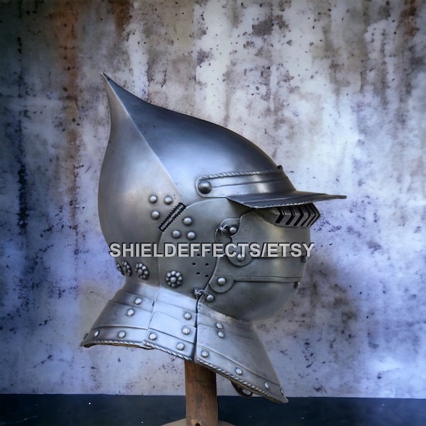 Medieval Visor Helmet - Etsy