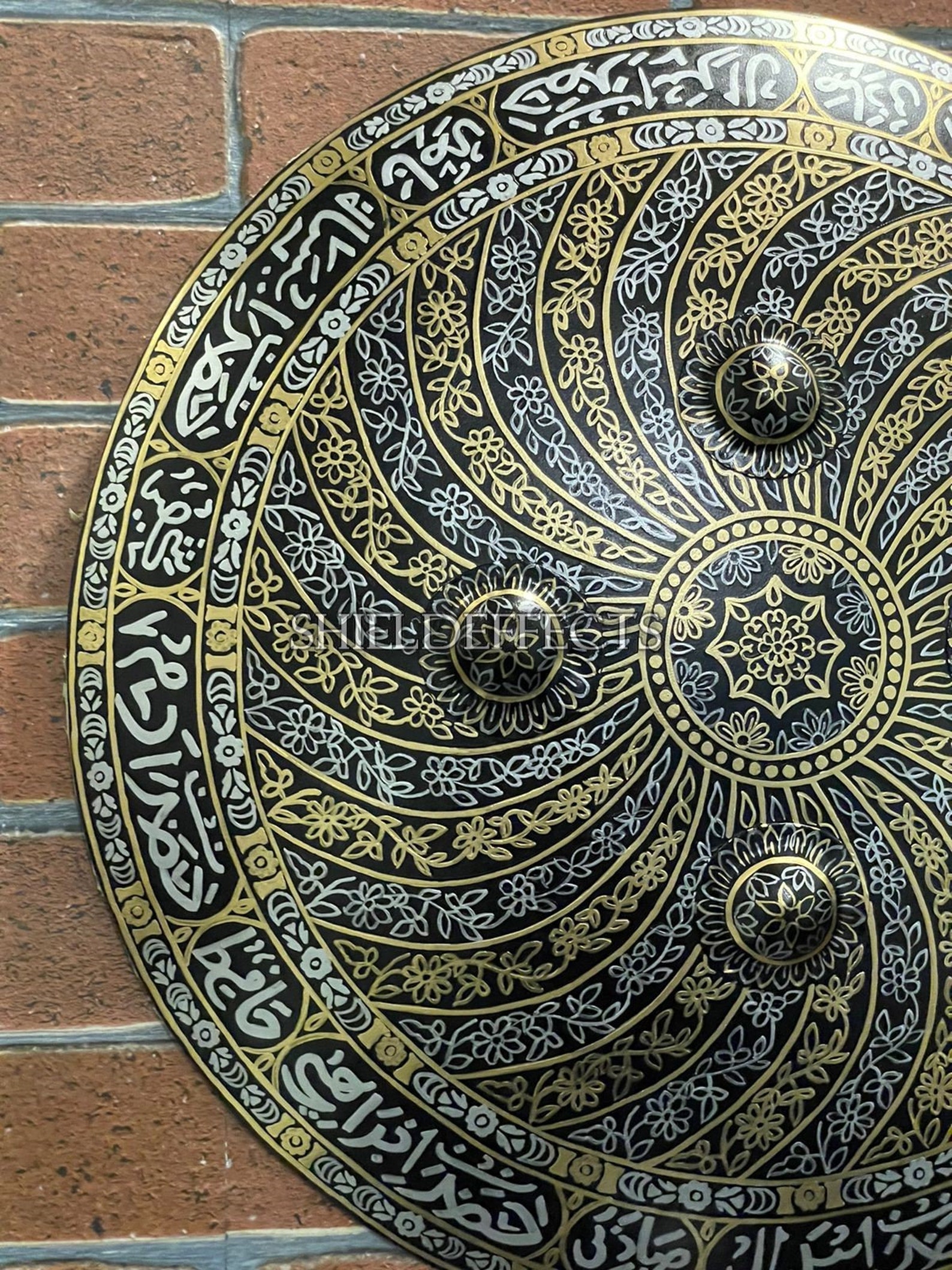 Medieval Islamic Shield Handcrafted Indo Persian Shield Arabic - Etsy UK