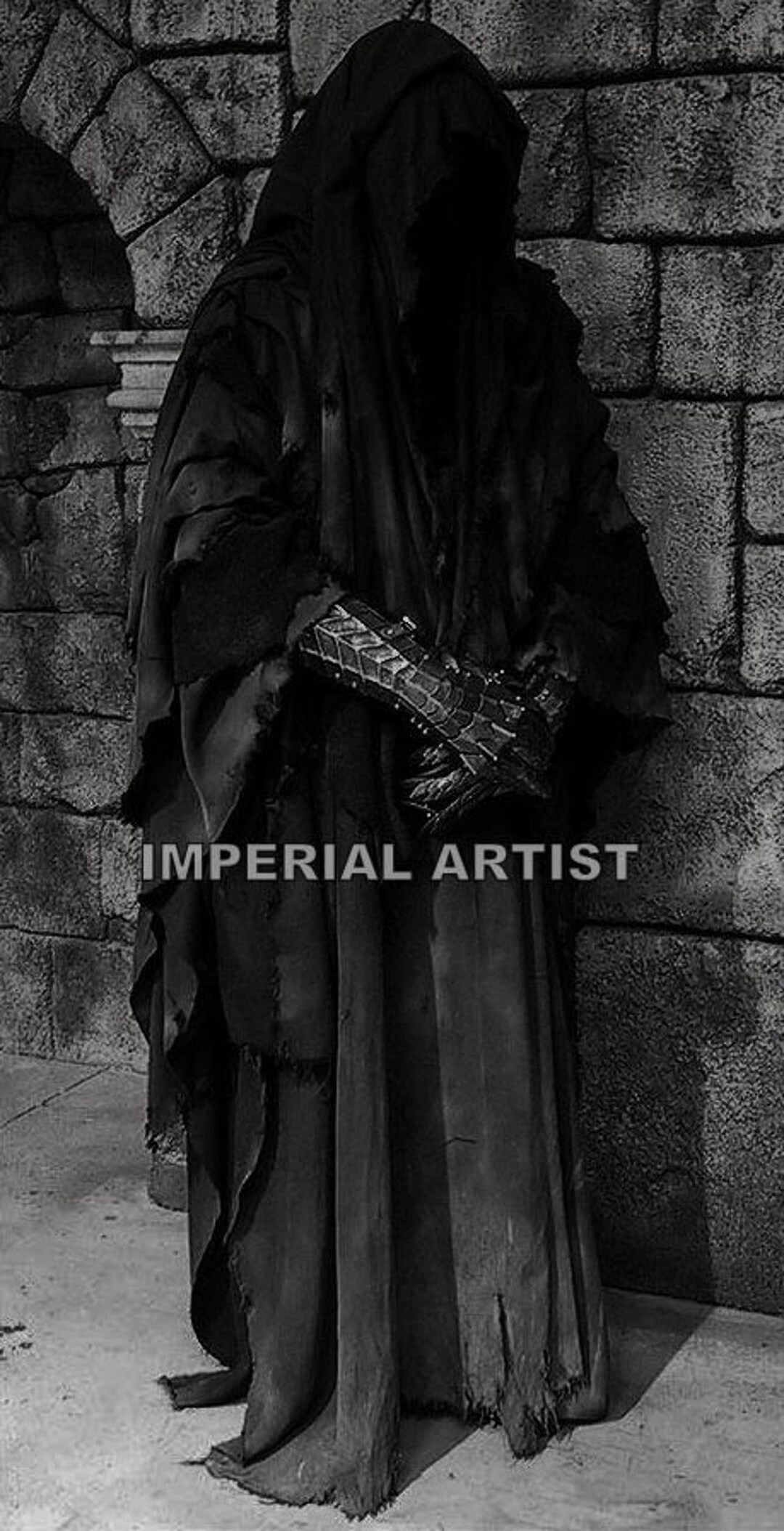 Ring Wraith Costume Nazgul Costume/nazgul Helmet/gloves/black Cape ...