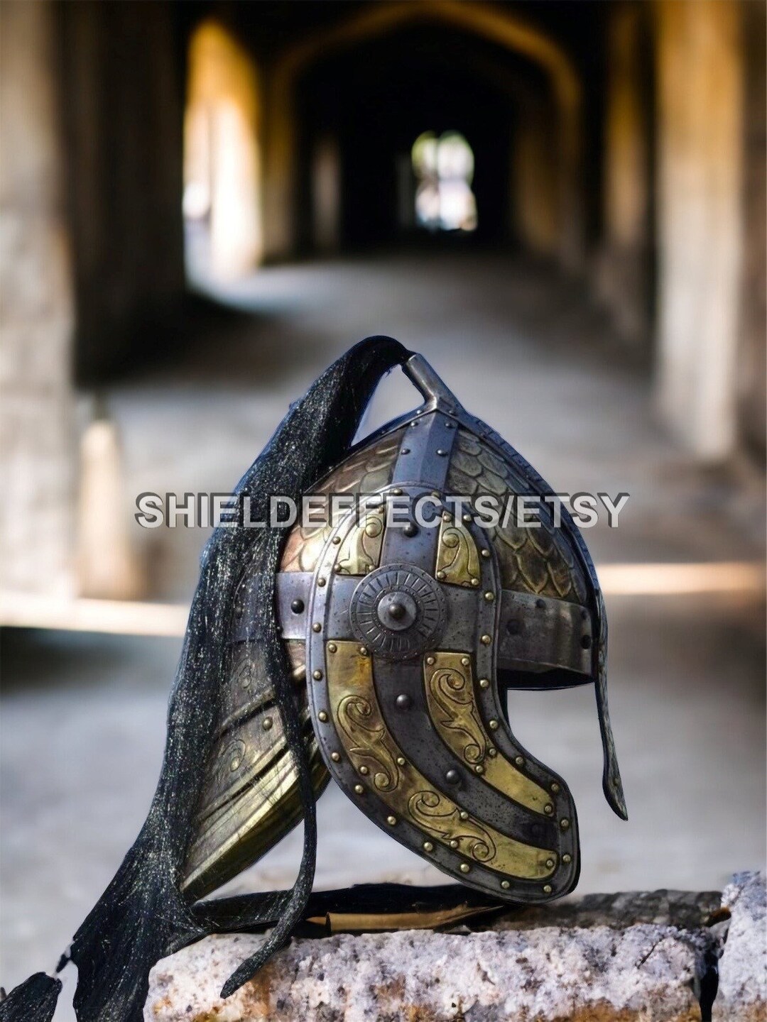 Medieval Hardened FENCES WICKES Norman Viking Helmet, Steel Helmet ...