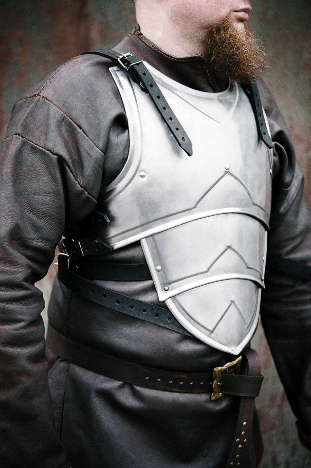 Medieval Larp Knight Armor Breastplate Gothic Cuirass/halloween ...