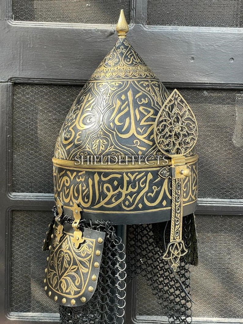 Medieval Turban Helmet Warrior Islamic Helmet Knight Sultan - Etsy
