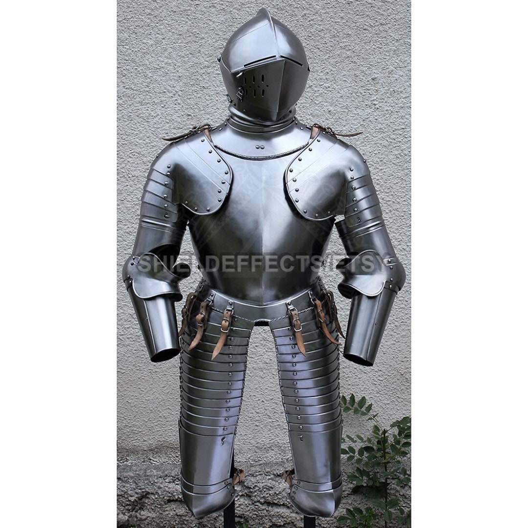 Medieval Trooper Half Body Armor Set Armour Suit Great Halloween ...