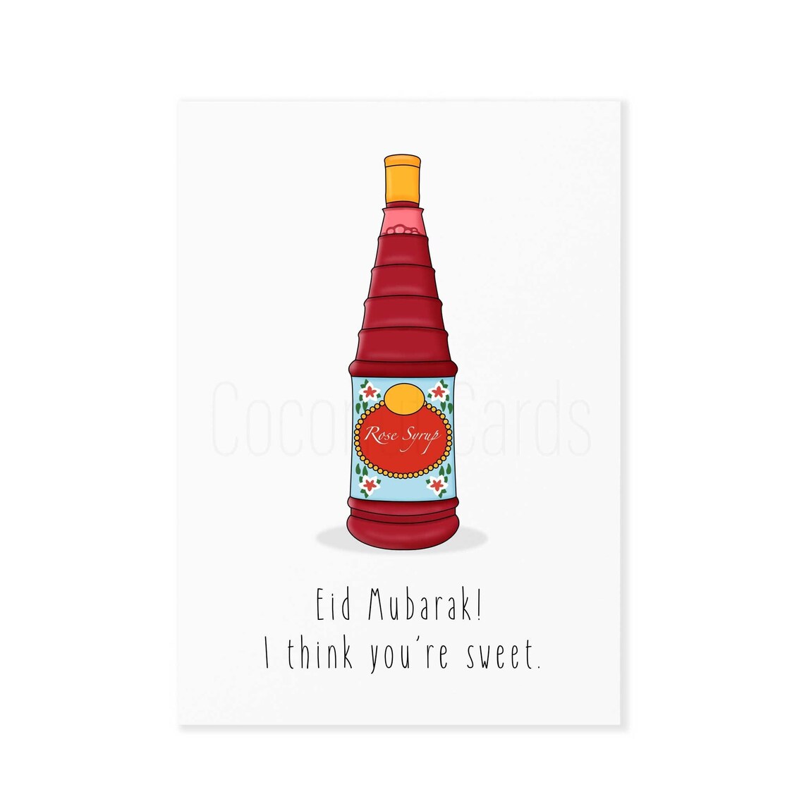 Eid Card - Funny Eid Card - Desi Food Card - Eid Mubarak Card - Eid ...