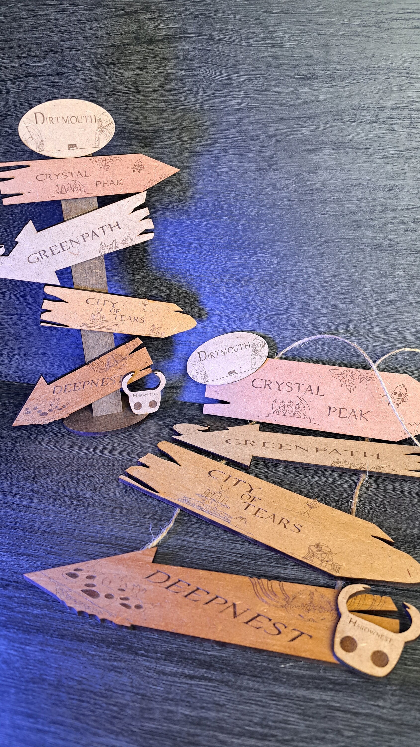 Hollow Knight Wooden Sign, Video Game Decoration - Etsy