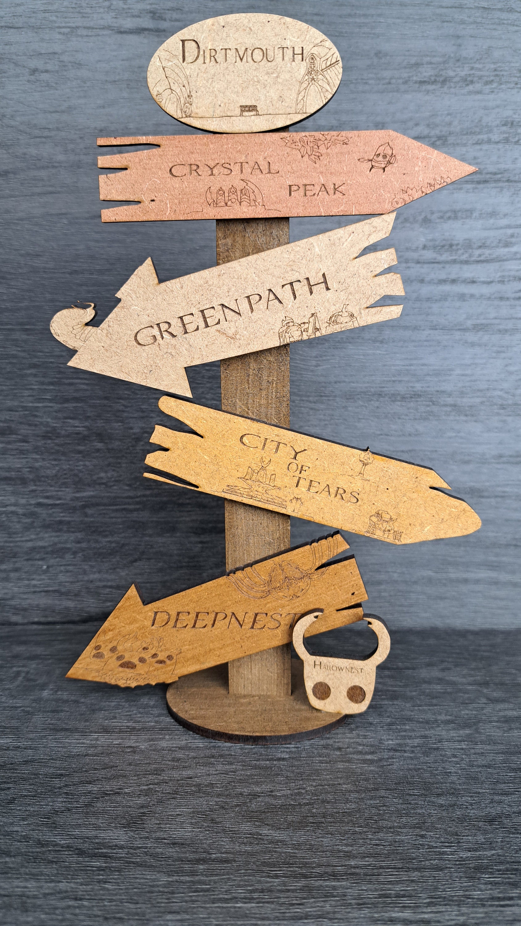 Hollow Knight Wooden Sign, Video Game Decoration - Etsy