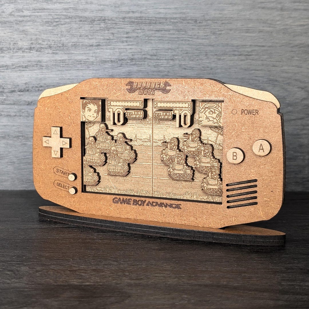 Advance Wars - Game Boy Advance (GBA) - Diorama Video Game - Etsy