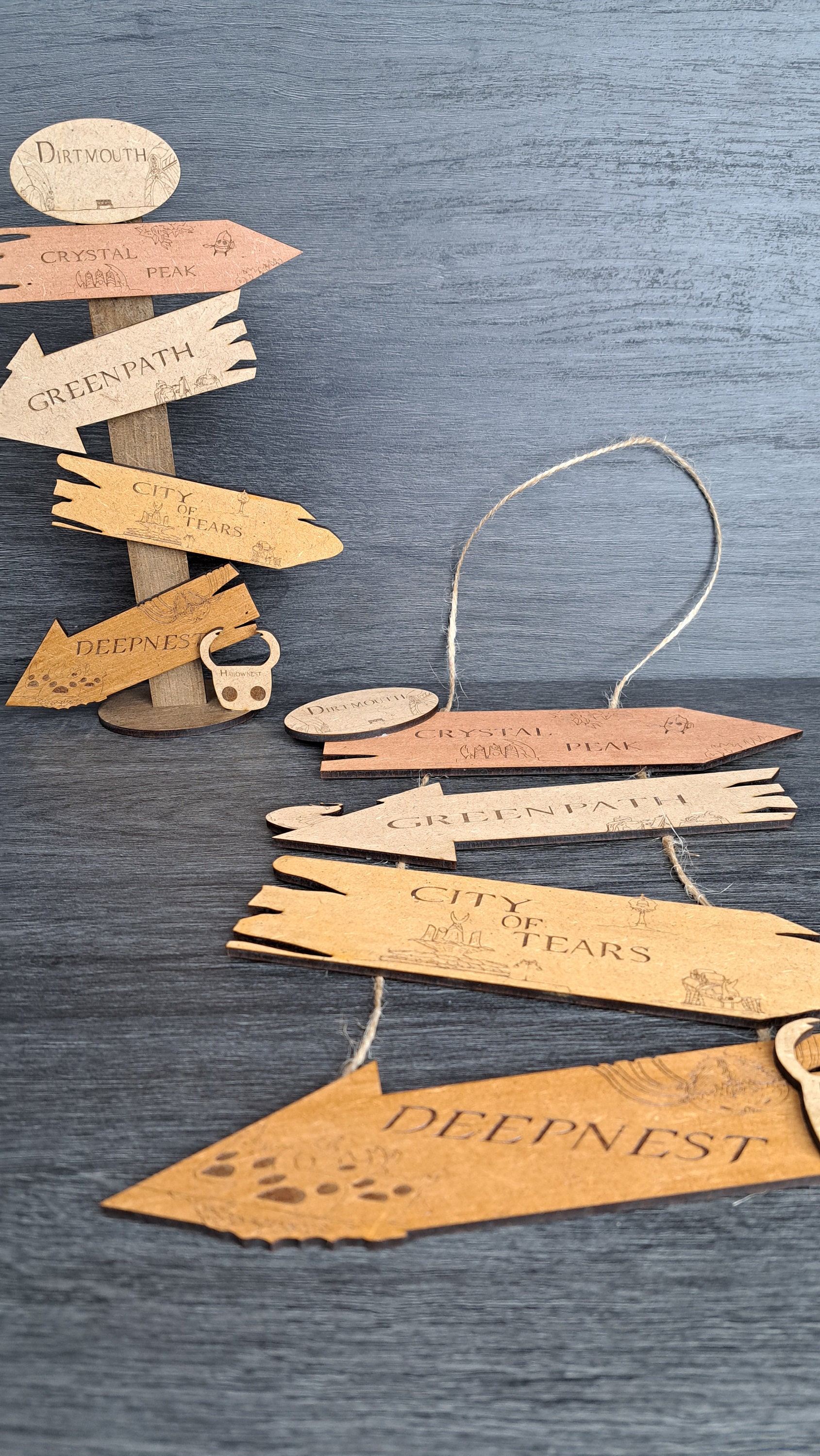 Hollow Knight Wooden Sign, Video Game Decoration - Etsy