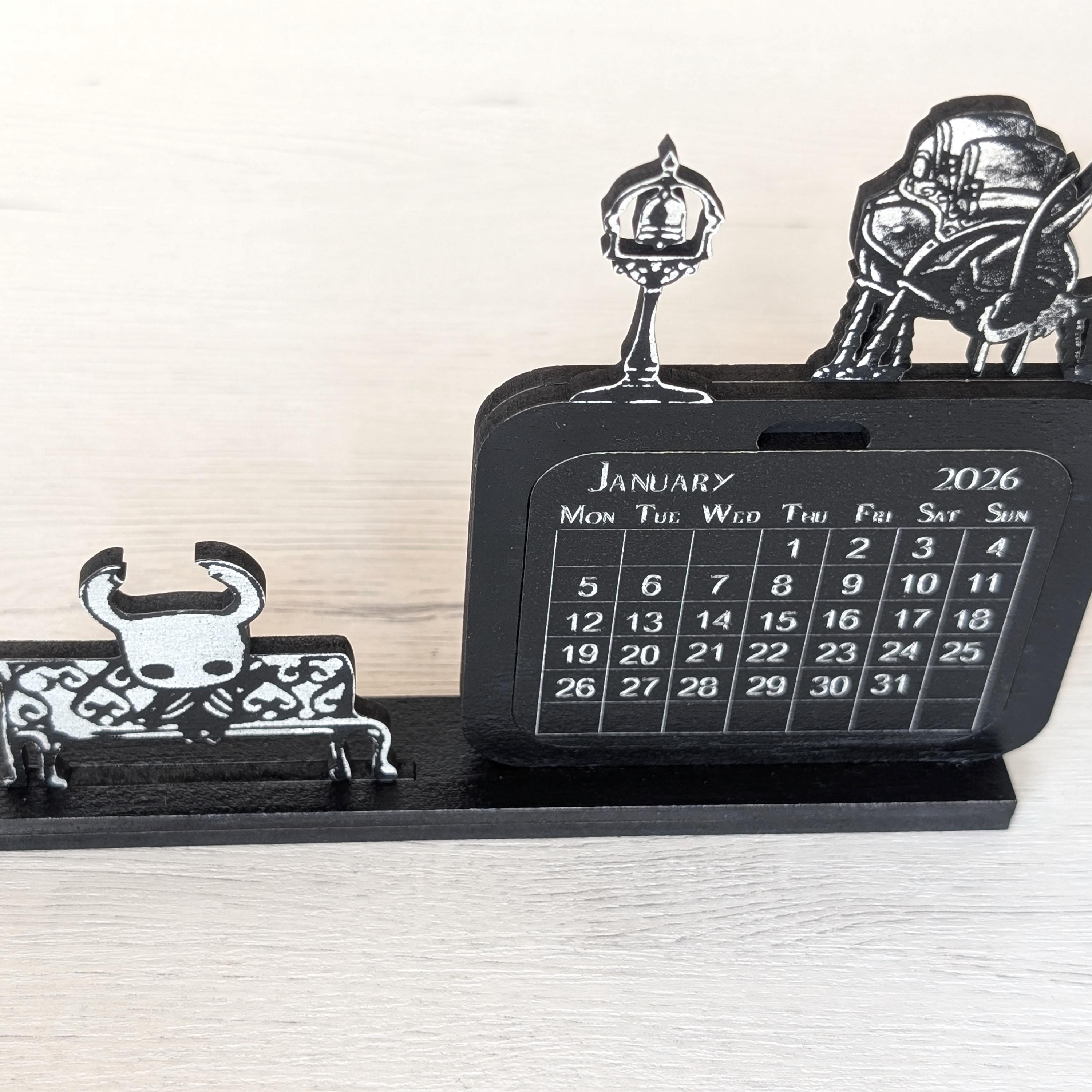 2026 Hollow Knight Calendar - Etsy