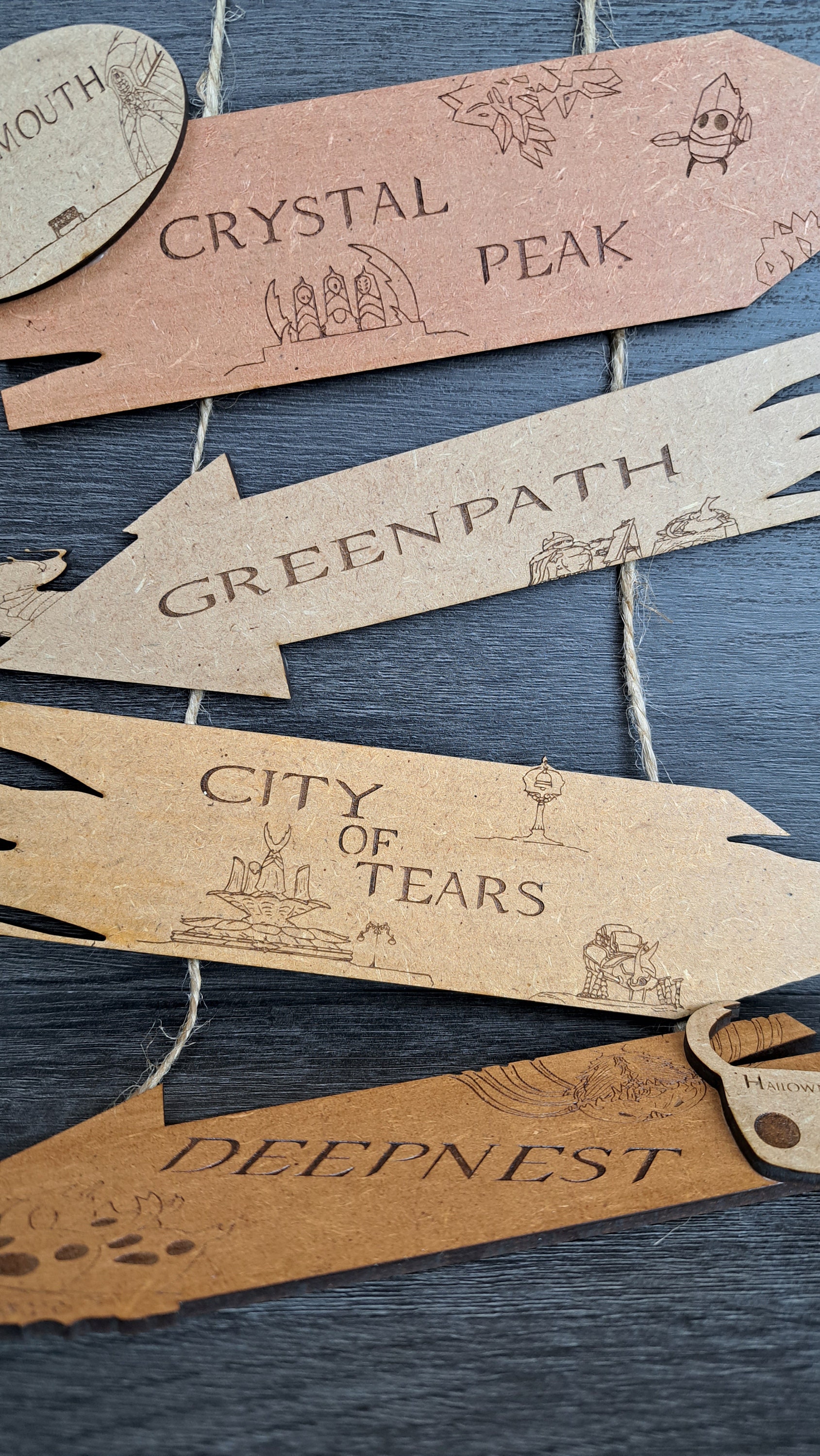 Hollow Knight Wooden Sign, Video Game Decoration - Etsy