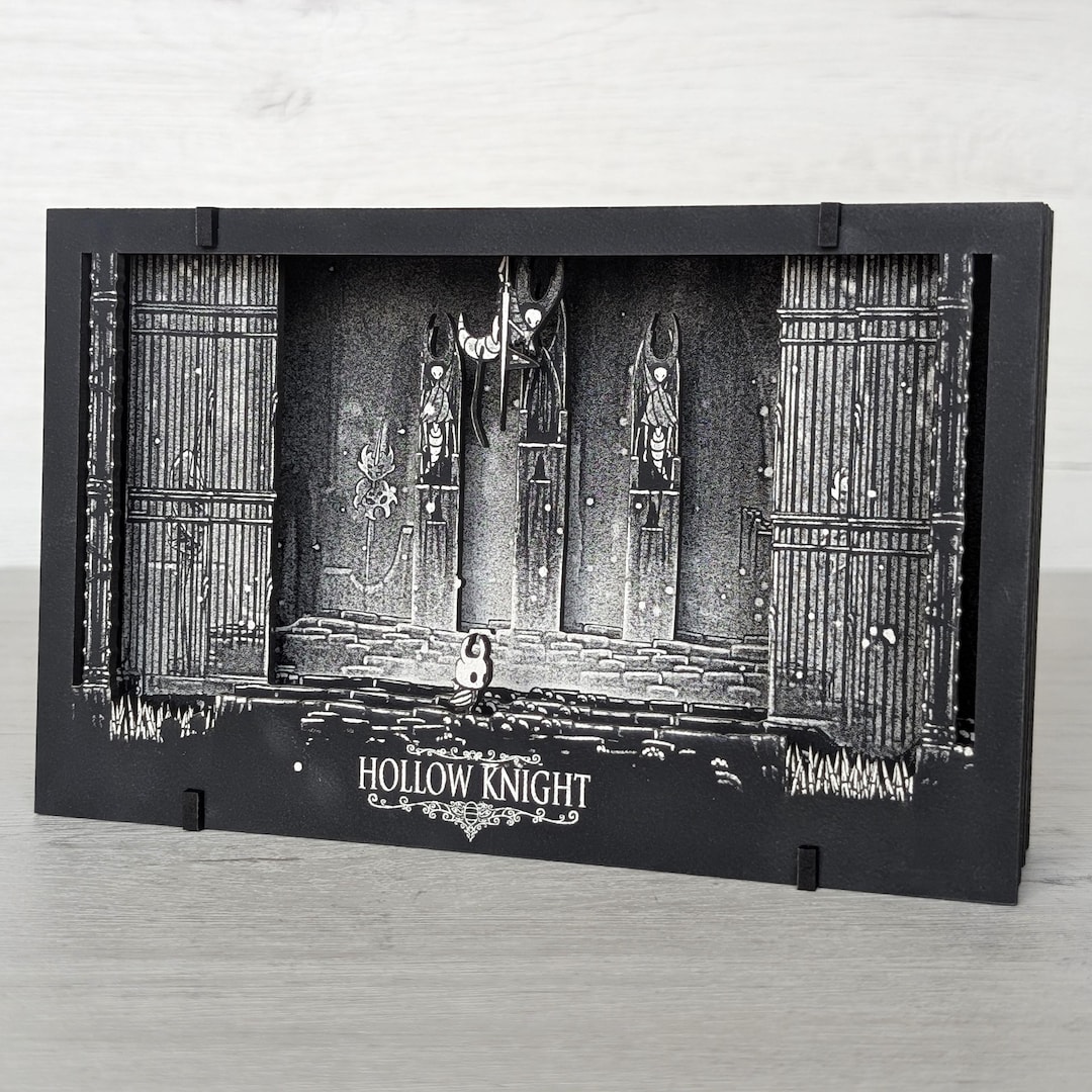 Hollow Knight - Mantis Lords Boss - Videogame Diorama - Etsy