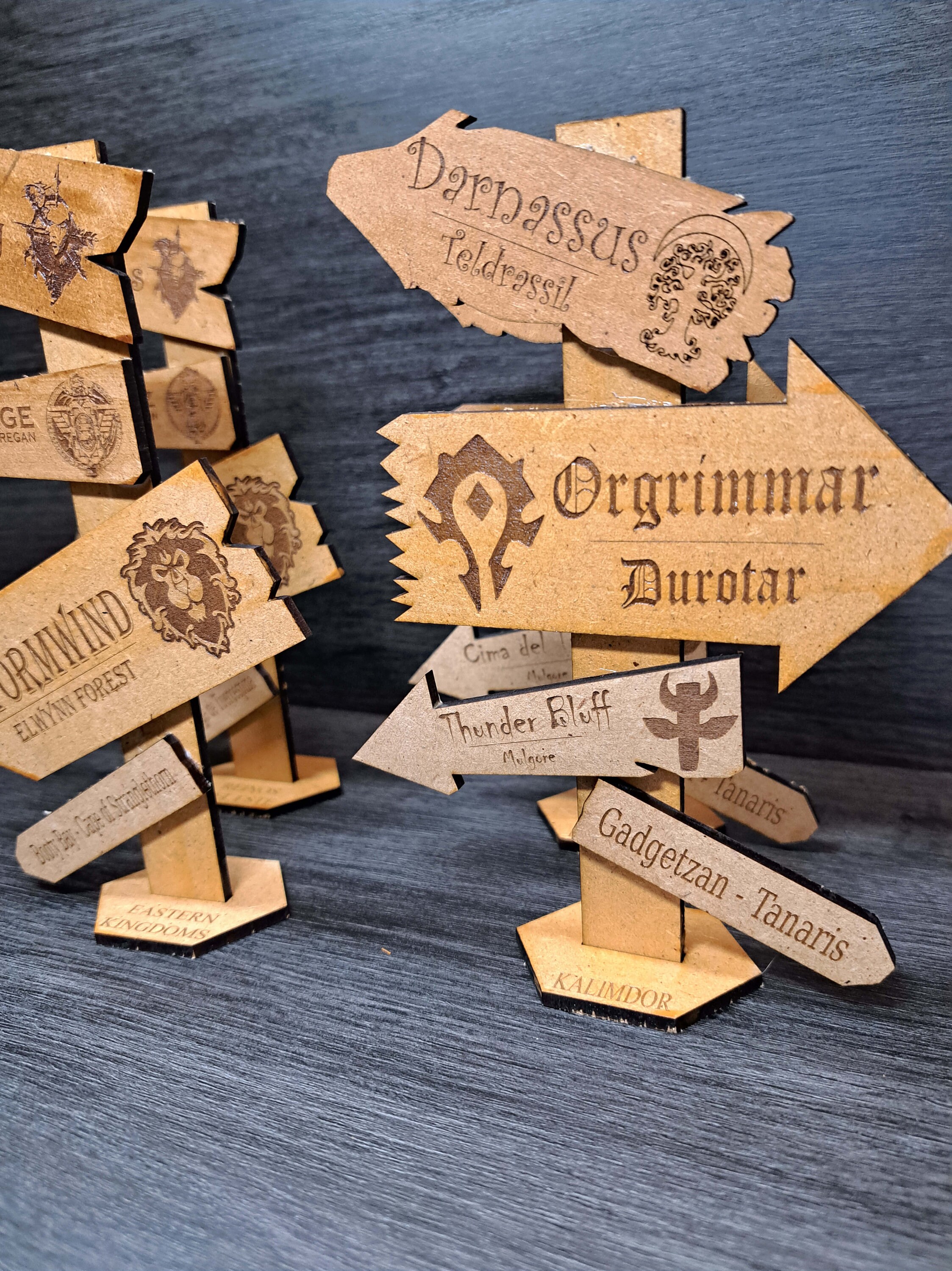 World of Warcraft Classic Video Game Sign, Wood Decor - Etsy