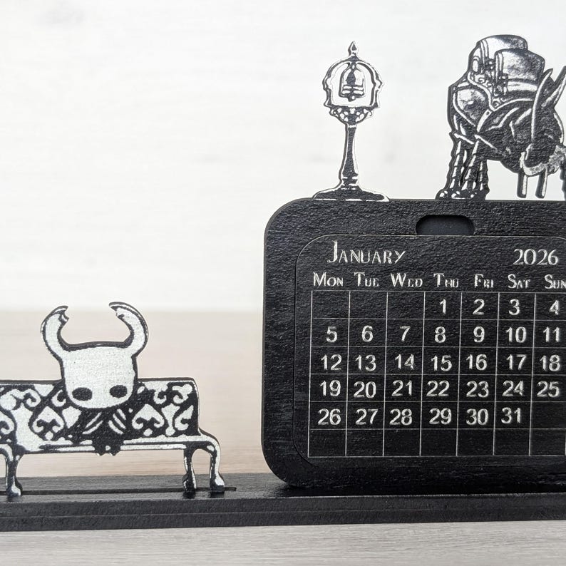 2026 Hollow Knight Calendar - Etsy