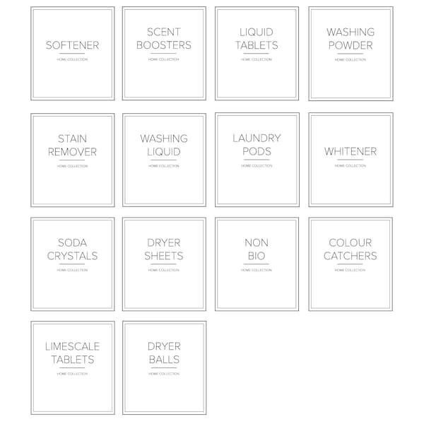 Laundry Labels - Etsy