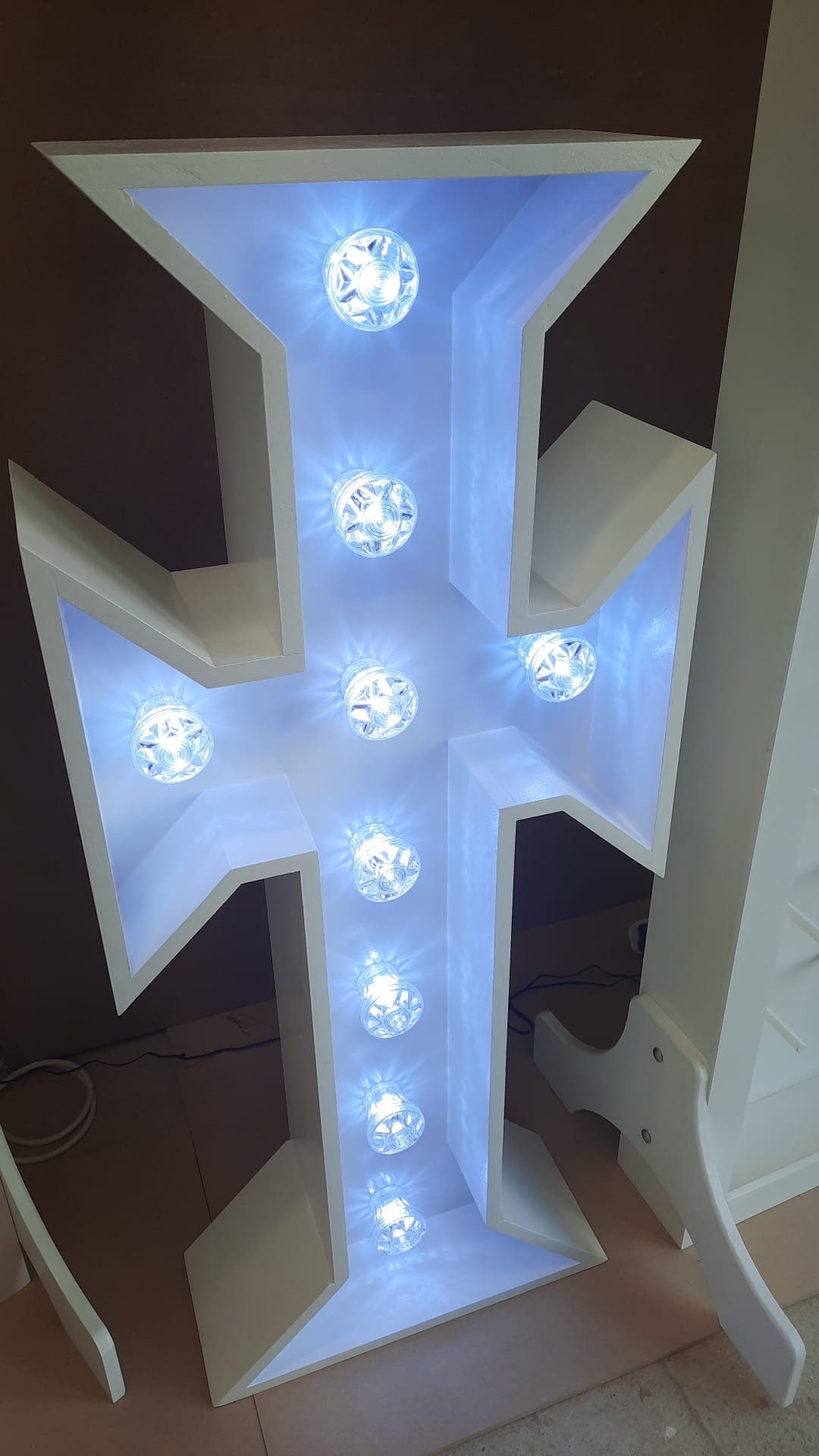 HANDMADE ILLUMINATED CROSS - Etsy