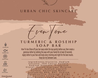 Even Tone Soap Bar - Etsy