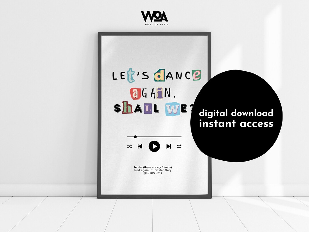 Fred Again, Baxter These Are My Friends - Digital Download - Music ...