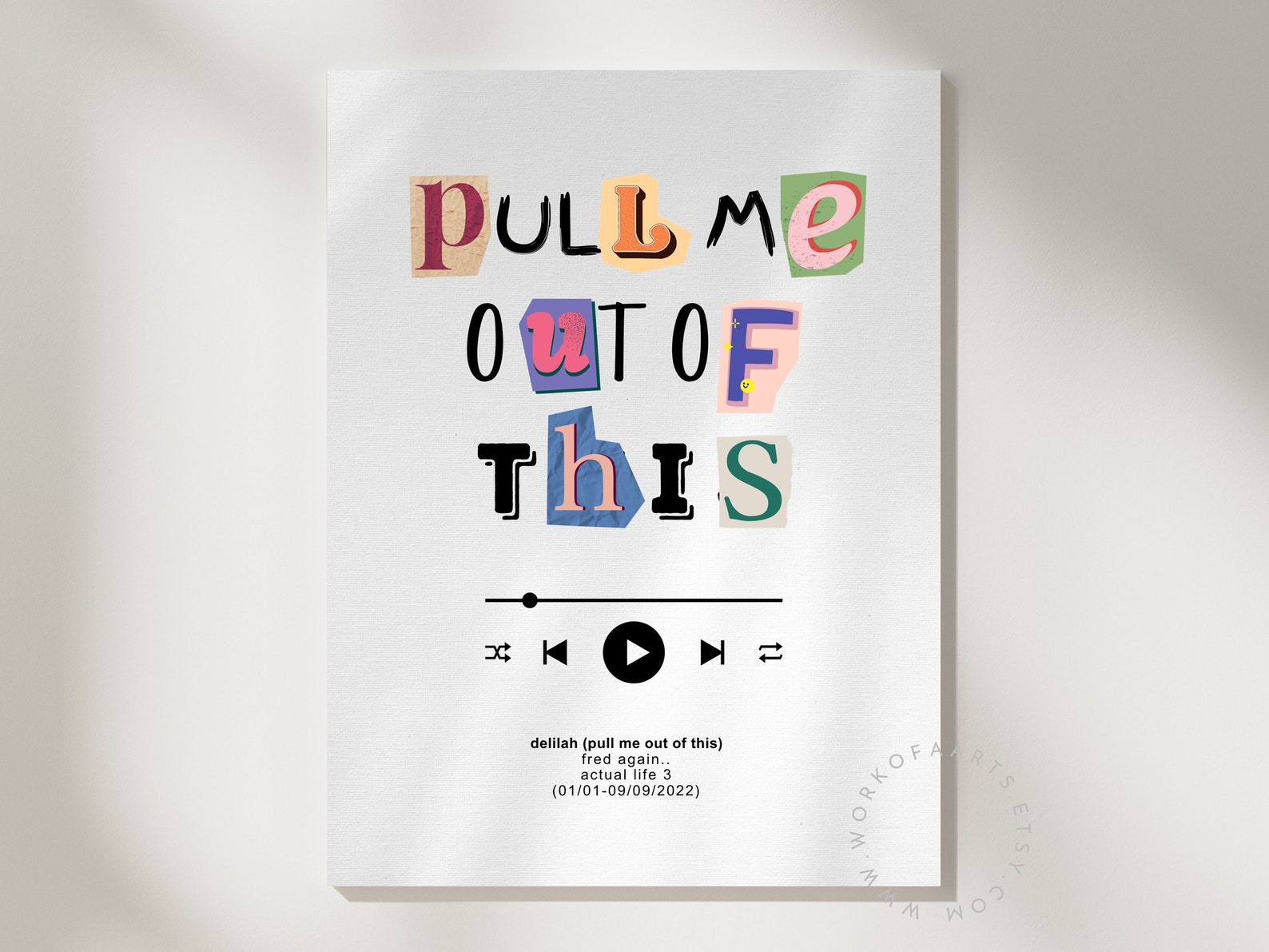 Fred Again, Delilah Pull Me Out of This - Digital Download - Etsy