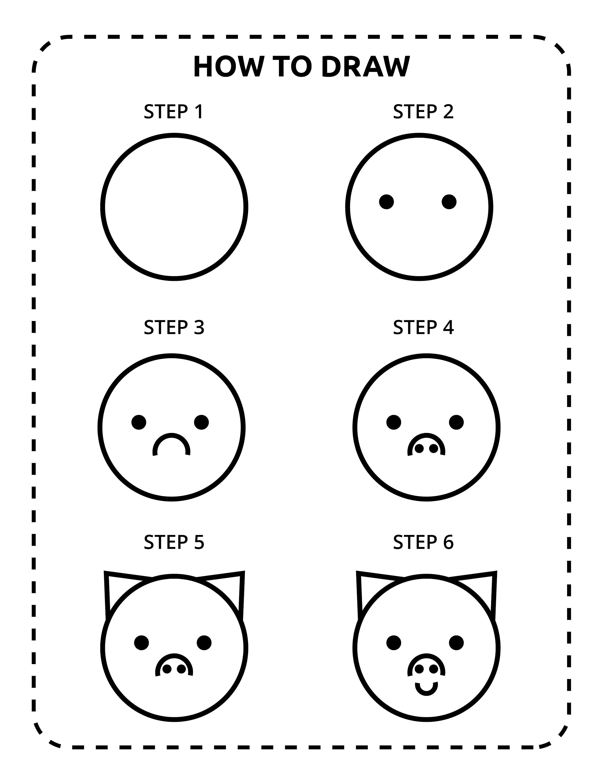 How to Draw Animals - for Kids - Etsy