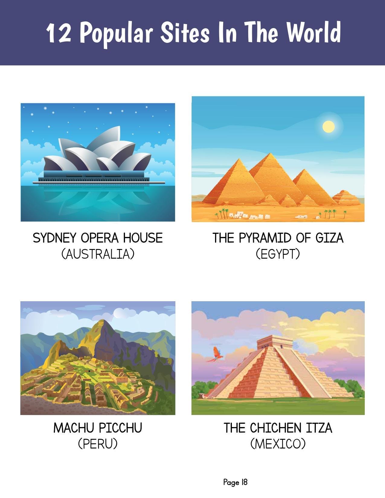 Geography Activity Printables for Kids - Etsy