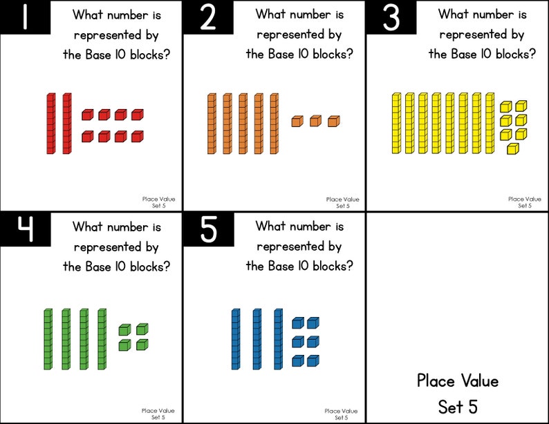 Write the Room First Grade Activity | Place Value - Etsy