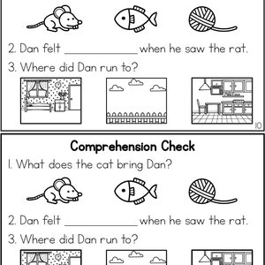 Decodables – Short Vowel A - Phonological Awareness Activities - Etsy