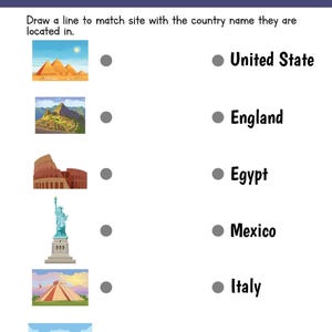 Geography Activity Printables for Kids - Etsy