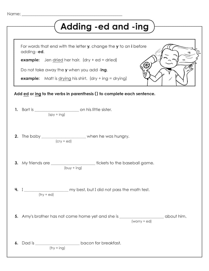 Suffix and Suffix Activity Worksheets - Etsy