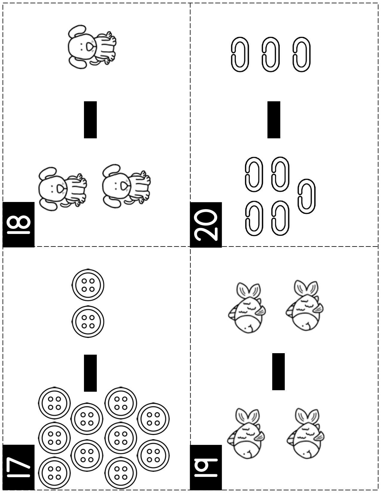 Write the Room Kindergarten Activity | Subtraction Numbers 0-10 - Etsy