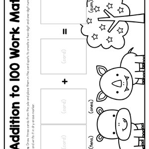 Addition and Subtraction Worksheets for First Grade - Etsy