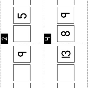 Write the Room Kindergarten Activity | Missing Number - Etsy