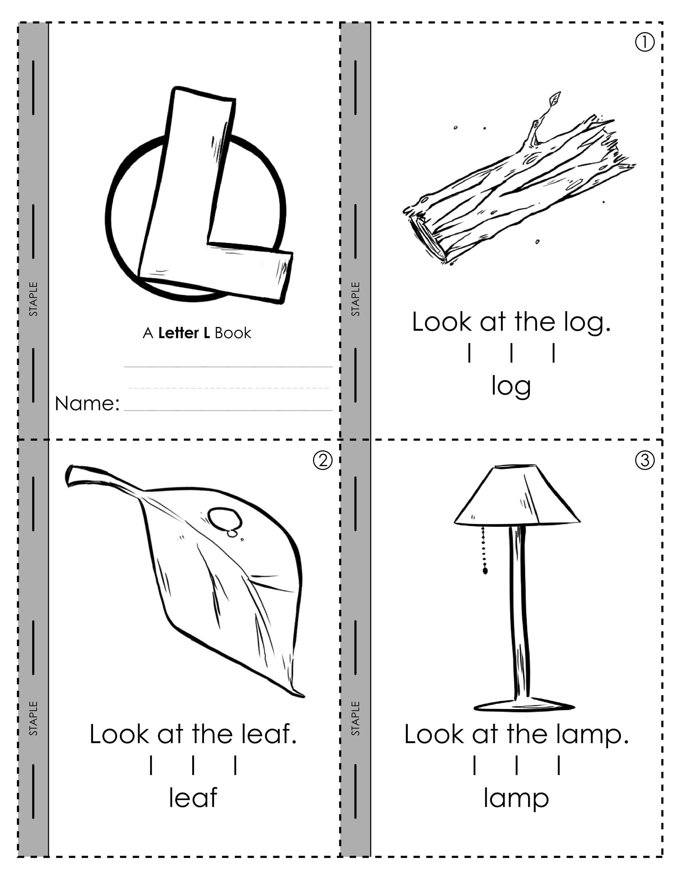 Consonants Minibook Printables - Etsy