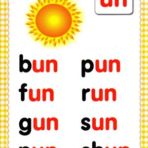 Phonics Patterns Printables - Etsy